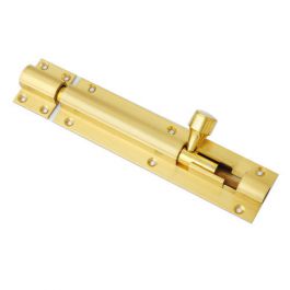 16MM BRASS TOWER BOLT, SIZE: 4 INCH