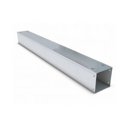 75MM X 75MM GALVANISED STEEL TRUNKING (3M LENGTH)