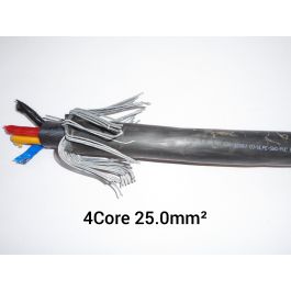EAST AFRICAN ARMOURED ELECTRICAL CABLE 4-CORE 25.0mm2