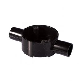 EMKAY CIRCULAR JUNCTION BOX 2 WAY THROUGH