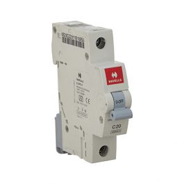 HAVELLS MCB SINGLE POLE (C-SERIES) 20 AMP